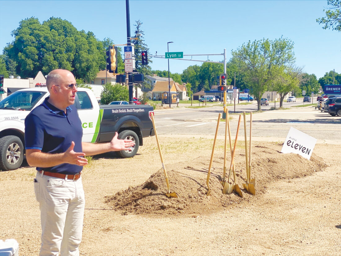 Breaking ground on Block Eleven | News, Sports, Jobs - Marshall Independent